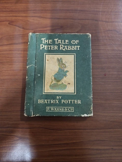 THE TALE OF Peter Rabbit Vintage Book; Rare; Beatrix Potter (Item#61 ...