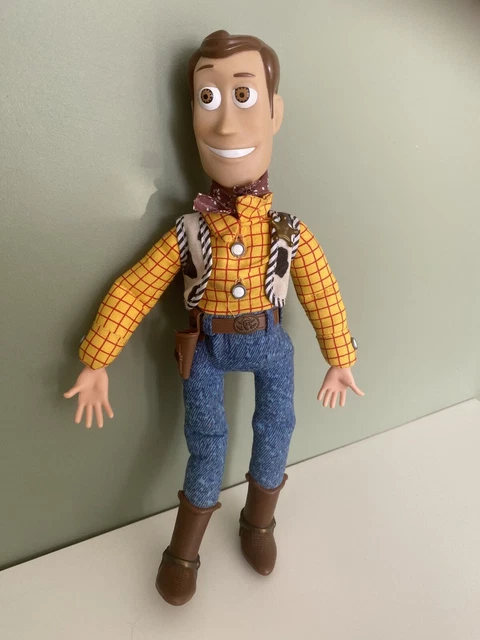 DISNEY PIXAR 30CM Toy Story Talking Sheriff Woody Action Figure Mattel ...