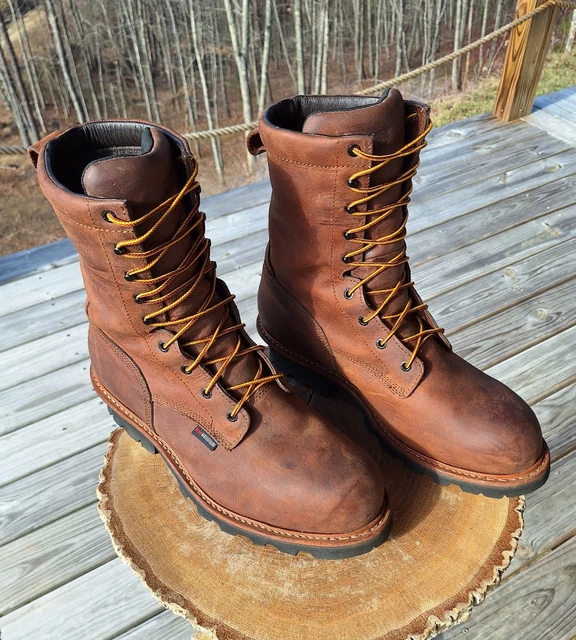 RED WING BOOTS, Loggermax, 9 inch, Safty Toe, Oil & Slip Resisting Sole ...