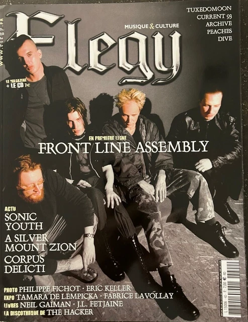 MAGAZINE ELEGY N°42, Front Line Assembly, Sonic Youth, Corpus Delicti ...