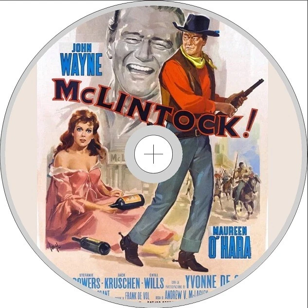 MCLINTOCK! (1963) STARRING John Wayne, Maureen O'Hara and Yvonne De Carlo EUR 4,67 - PicClick IT
