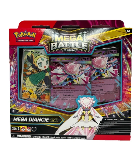 POKEMON TCG MEGA Battle Deck Mega Diancie Ex (Sealed) $44.79 - PicClick CA
