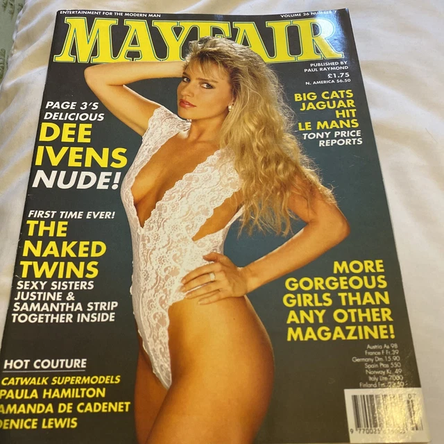 MAYFAIR MAGAZINE VOL 26 No 7 - Dee Ivens - Denice Lewis £2.99 - PicClick UK