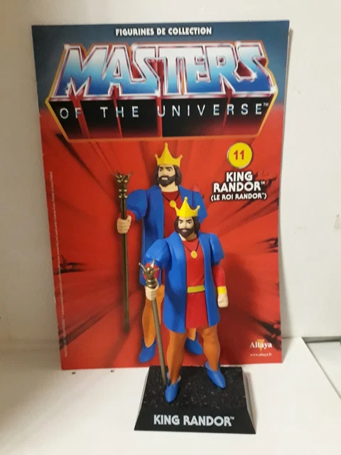 FIGURINE DE COLLECTION Maître de l'univers Altaya KING RANDOR N°11 ...