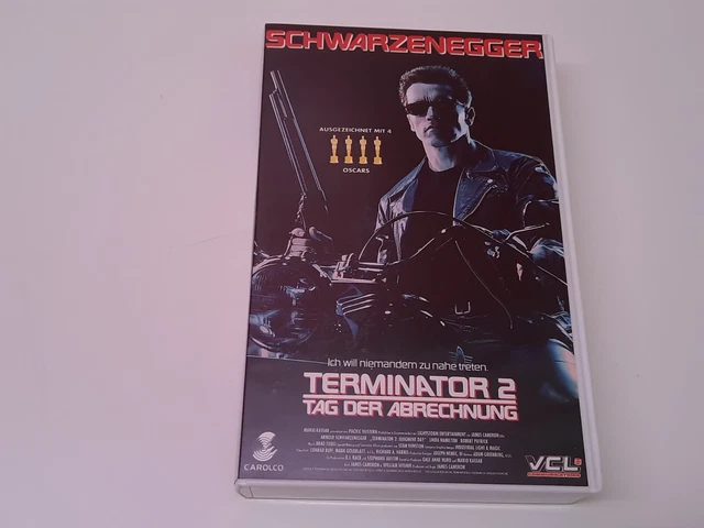 TERMINATOR 2 DAY of Reckoning 1991 VHS German PAL Video Arnold ...