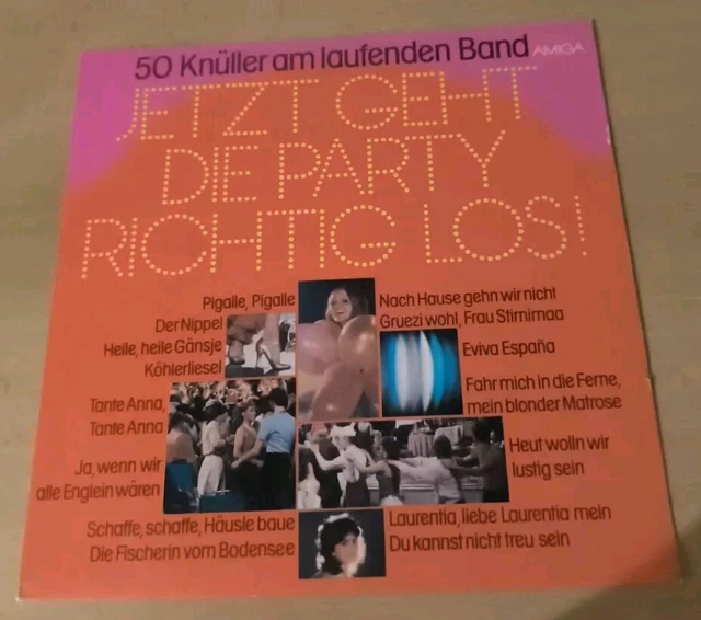 JETZT GEHT DIE Party richtig los / 50 Knüller am laufenden Band LP ...