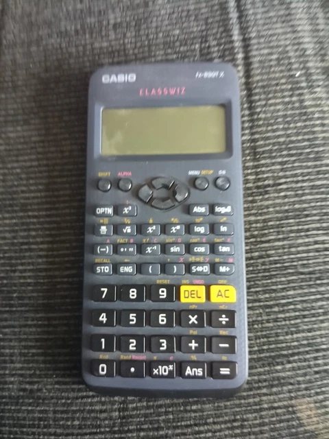 CASIO FX-83GTX SCIENTIFIC Calculator UK Exam Approved GCSE Black ( No ...
