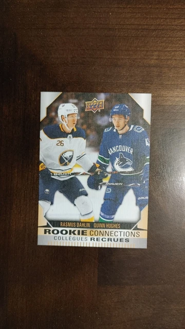 2023-24 TIM HORTONS Greatest Duos Rookie Connections Rasmus Dahlin ...