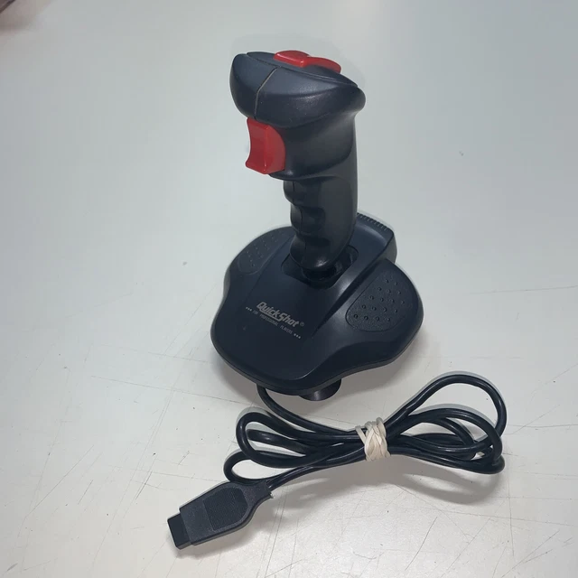 QUICKSHOT JOYSTICK QS-130F - Atari, Commodore, Sega, MSX, Amstrad $9.35 ...