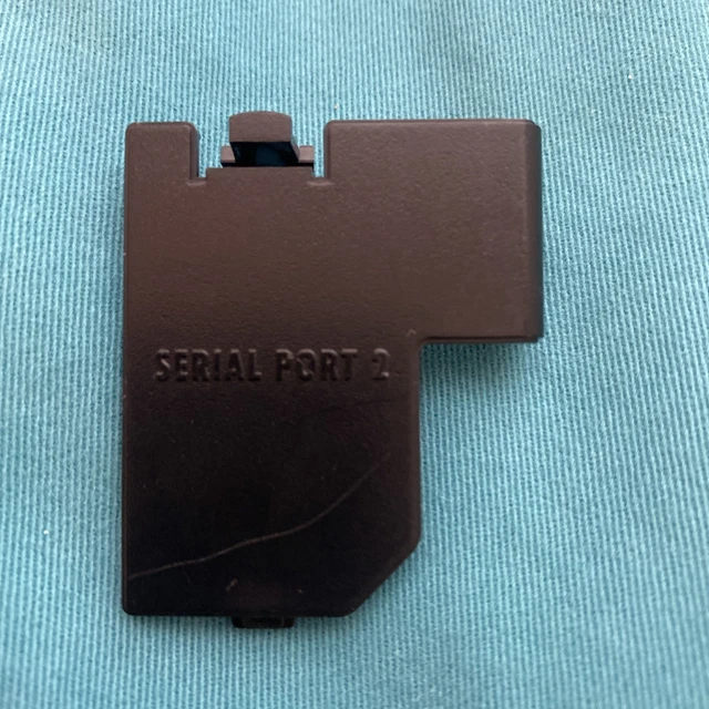 ORIGINAL OEM SERIAL Port 2 Cover Nintendo Gamecube - Black £6.99 ...