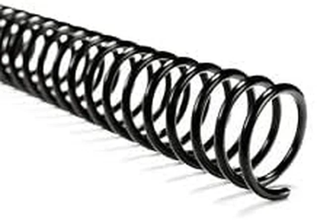 8MM PLASTIC SPIRAL Binding Coil - Black, Manual Duplex, USB, Printer ...