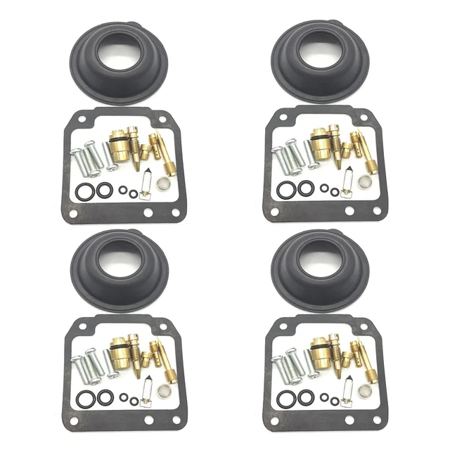 4SETS CARBURATEUR R PARATION Kit Diaphragme Aspirateur for XJ550 1981-1983 XJ EUR 38,81 ...
