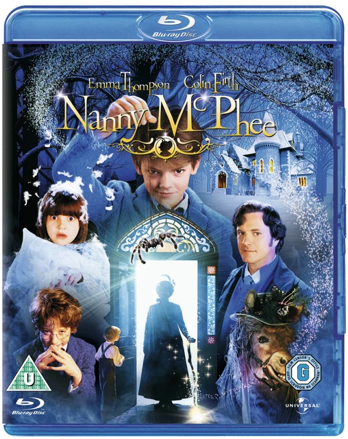 NANNY MCPHEE (BLU-RAY) Thomas Brodie-Sangster Angela Lansbury Imelda ...