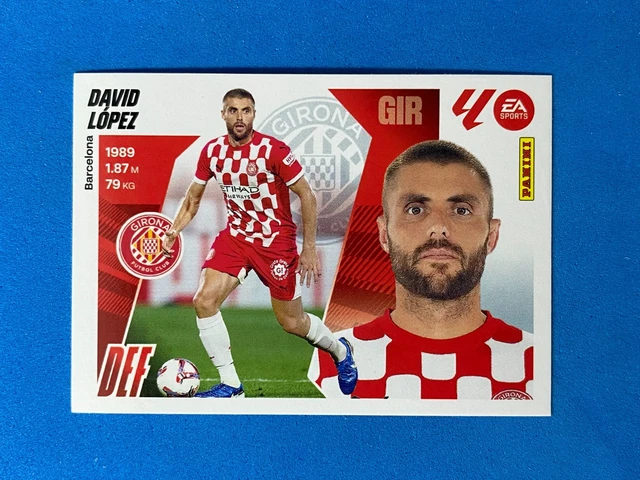 STICKERS PANINI LA Liga ESTE 2025-26 2026 n.288 David Lopez (Girona) (7 ...