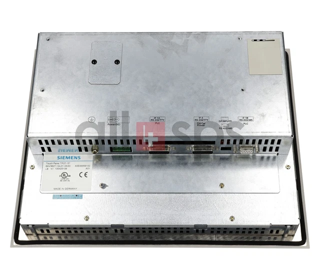 SIEMENS TOUCH PANEL Tp27-10 10,4"-Stn-Farb-Lc-Display - 6Av3627-1Ql01 ...