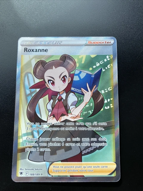 CARTE POKEMON ROXANNE 188/189 Full art EB10 Astres Radieux FR EUR 10,00 ...
