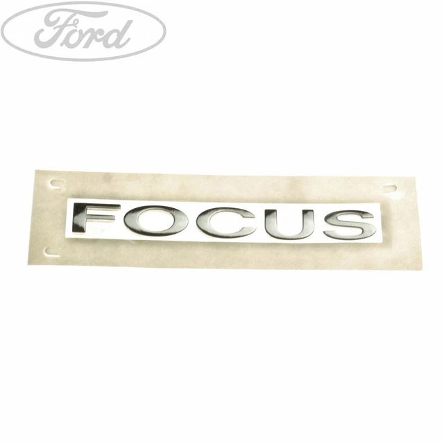 GENUINE FORD FOCUS Mk2 Focus Tailgate Name Plate Badge Emblem 1722097 ...