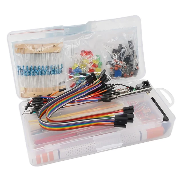 FOR ARDUINO BREADBOARD Starter Kit Comprehensive Electronic Component ...