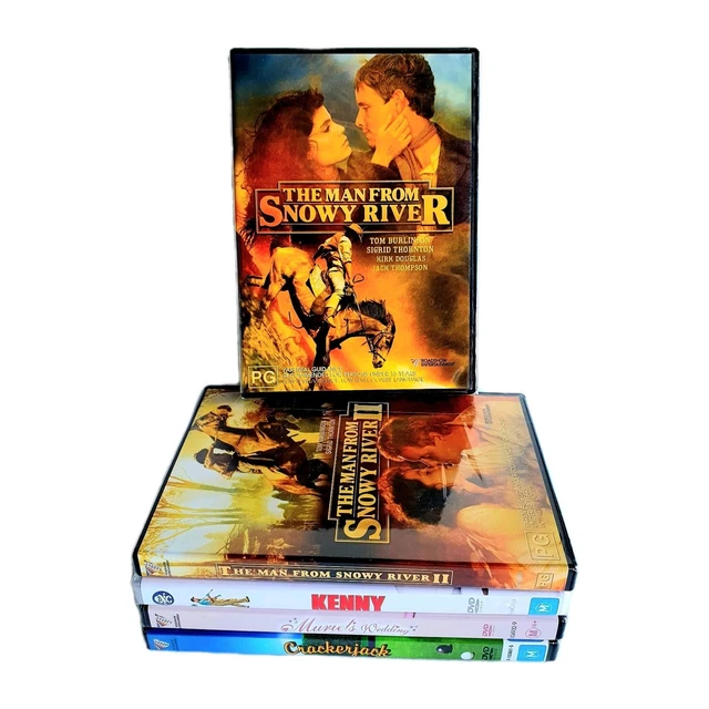 AUSTRALIAN DRAMA COMEDY 5 x DVD Gift Bundle Man From Snowy River ...