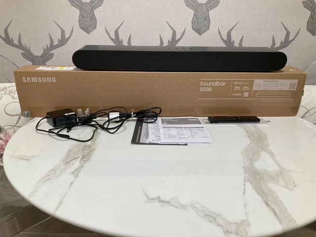 SAMSUNG HW-S50B 3CH All-In-One Soundbar Black 1 year old in excellent ...