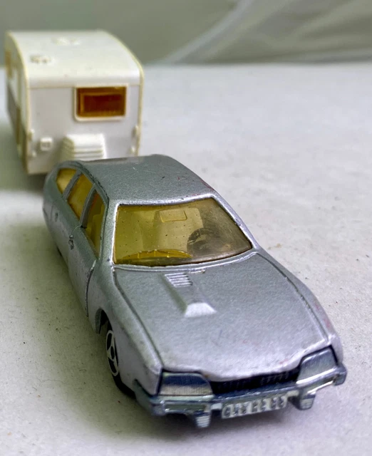 MAJORETTE CITROEN CX-N°265-ECH 1/60 + Caravane Sterckeman Lovely Made In France EUR 5,99 ...
