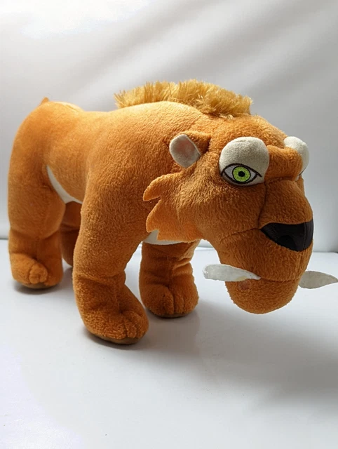 ICE AGE CONTINENTAL Drift Diego Sabertooth Tiger Animal Plush Jakks ...