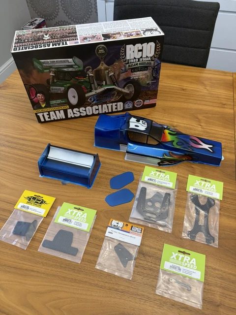 TEAM ASSOCIATED RC10 89 Stealth Car Masami Rc Buggy As6043 Airbrushed ...