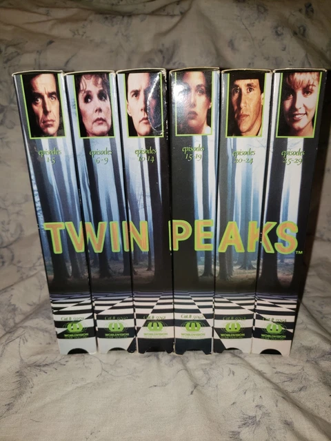 TWIN PEAKS VHS, ep. 1-29, 1990-93 £182.47 - PicClick UK