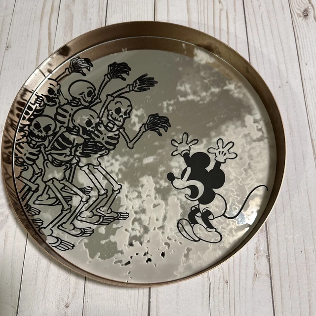 DISNEY MICKEY MOUSE Skeleton Dance Tray Silly Symphony Halloween NEW £ ...