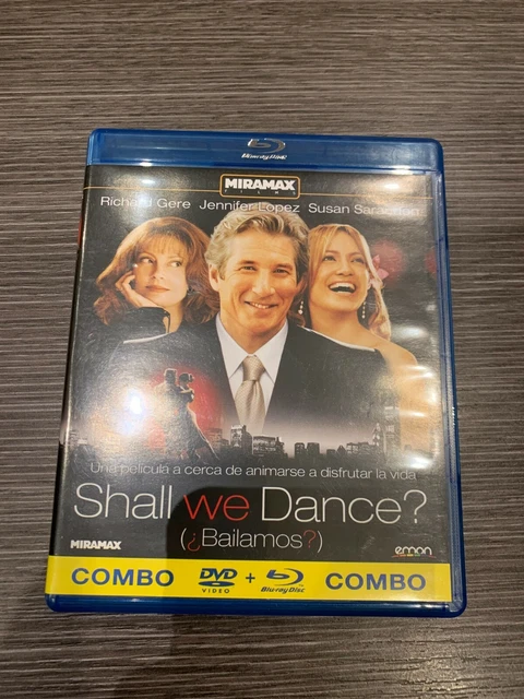 SHALL WE DANCE? Danse DVD + blu ray Richard Gere Jennifer Lopez EUR 21,45 - PicClick FR