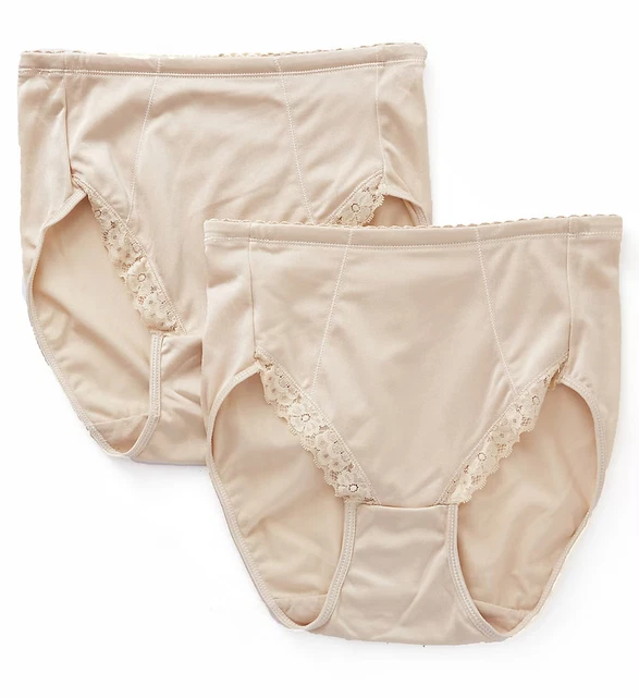 EXQUISITE FORM 070261A Lace Leg Shaper Brief Panty - 2 Pack £11.22 ...