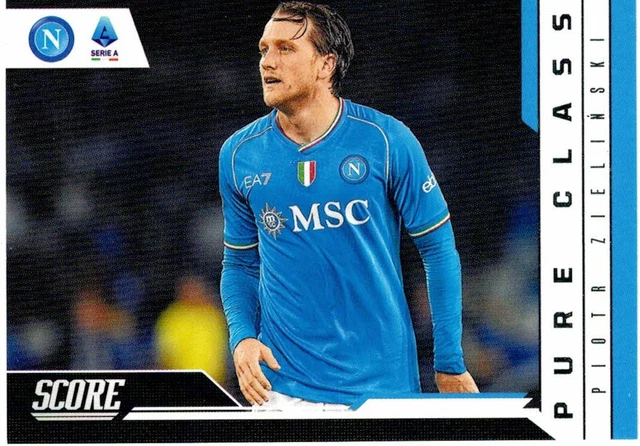 PANINI SCORE SERIE A 2023-2024 Card Pure Class N. 14 Piotr Zielinski ...