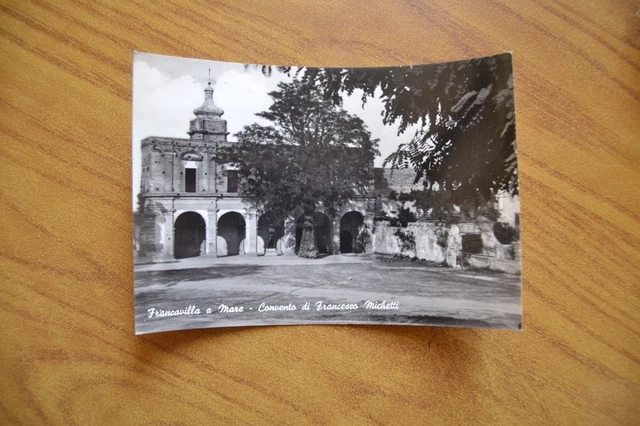 CARTOLINA FRANCAVILLA A Mare Convento Michetti Viaggiata 1953 Subalpina ...