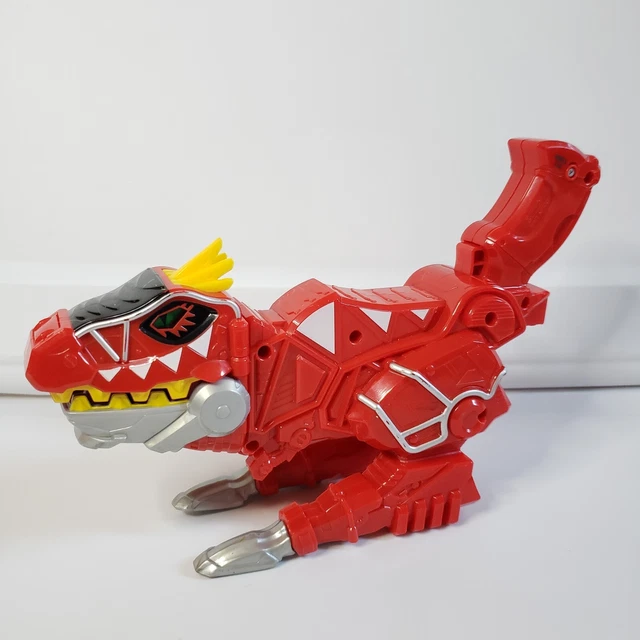 POWER RANGERS DINO Super Charge T-Rex Morpher Gun Blaster Red Tested ...