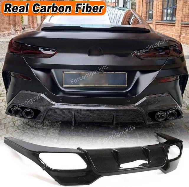 DRY CARBON REAR Bumper Diffuser Lip For BMW 8 Series G14 G15 M850i M ...