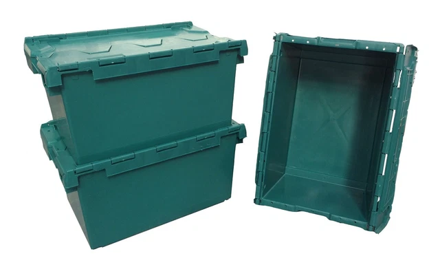 80 LITRE XL Stack/Nest Attached Lid Container £39.95 - PicClick UK