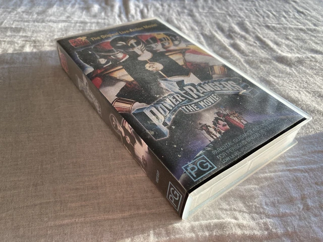 POWER RANGERS THE Movie, The Original Live-Action Movie! VHS Tape ...