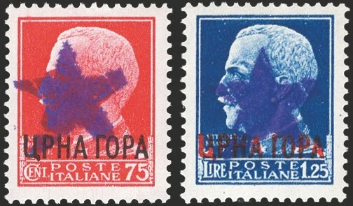 LIBERO MONTENEGRO - Partigiani di Ivangrad - 1943/44 - Imperiale con ...