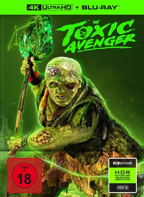 THE TOXIC AVENGER - Limitiertes Mediabook (4K Ultra HD + Blu-ra (4K UHD ...