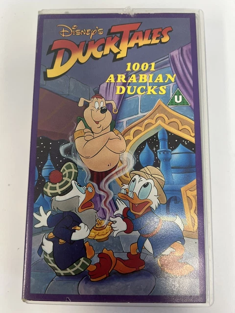DISNEYS DUCK TALES 1001 Arabian Ducks Vhs Vintage VHS Tape Kids Tape ...