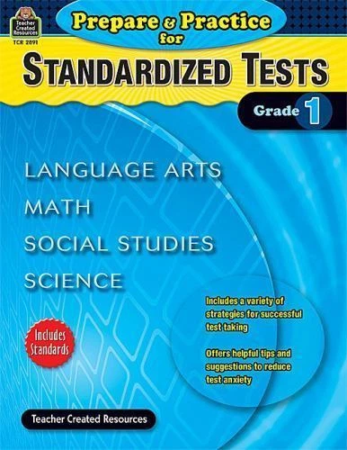 PREPARE & PRACTICE for Standardized Tests Grade 1: Language Arts, Math ...