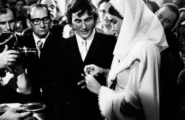 ITALIAN SINGER AL Bano and his wife American born Italian singer R ...