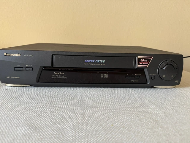 VIDEOREKORDER VHS PANASONIC NV-FJ610 EUR 4,50 - PicClick DE
