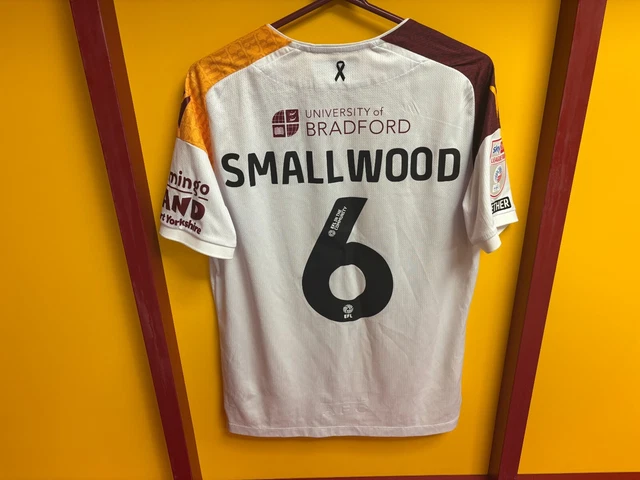 BRADFORD CITY 2024/25 | Richie Smallwood | Sky Bet League Two Shirt £ ...