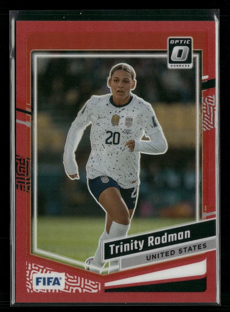 2023-24 PANINI DONRUSS Soccer Optic Trinity Rodman Red 041/299 [ZK36 ...