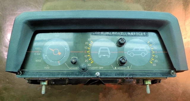 TOYOTA LAND CRUISER 70 Series 4Runner Altimeter Inclinometer JDM OEM ...