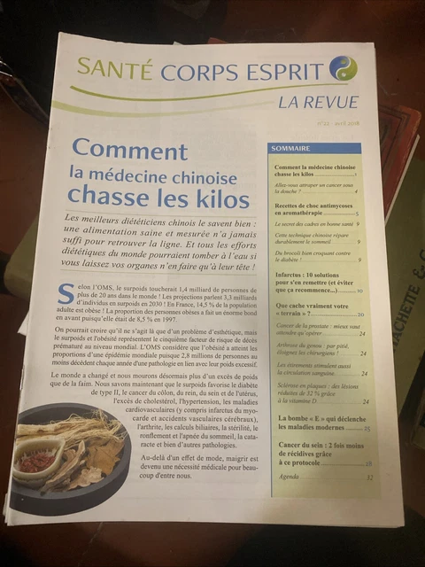 LOT DE PLUS De 20 Revues - Santé Corps Esprit Et Alternative Bien Être ...