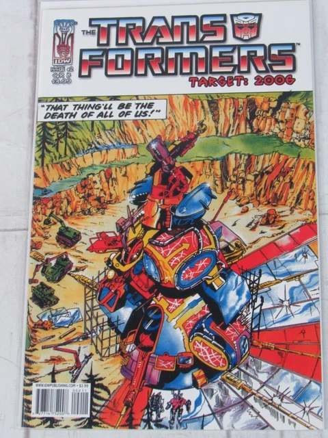 TRANSFORMERS: TARGET 2006 #1b Avr. 2007 IDW Publishing variante art ...