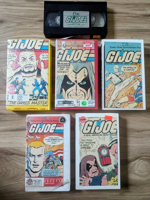 G.I. JOE SUNBOW VHS Lot £41.88 - PicClick UK