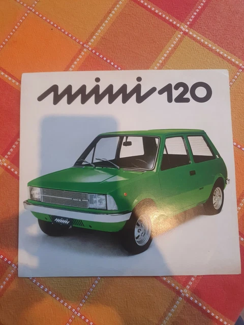 INNOCENTI MINI 120 brochure depliant prospekt originale EUR 10,00 ...